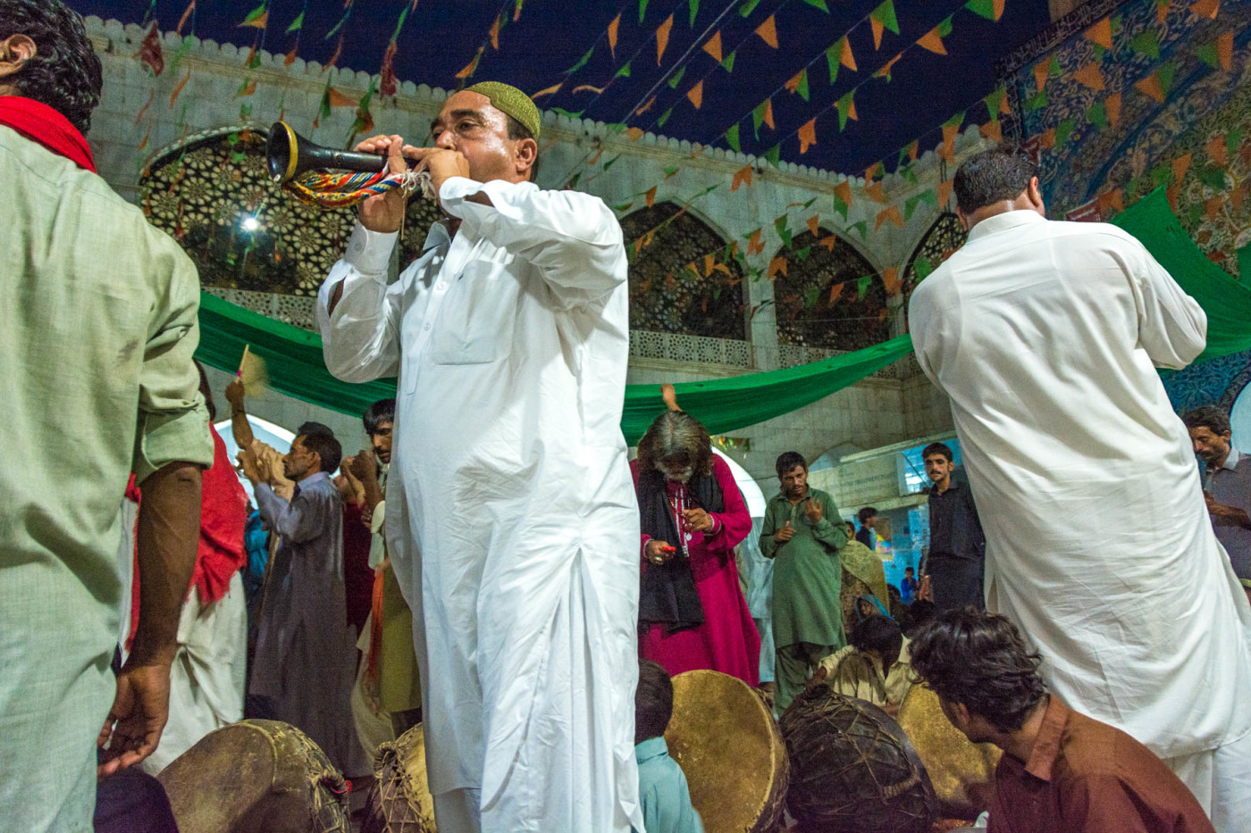 Sufi Dancing At The Lal Shahbaz Qalandar Shrine In Pakistan - Lost With ...